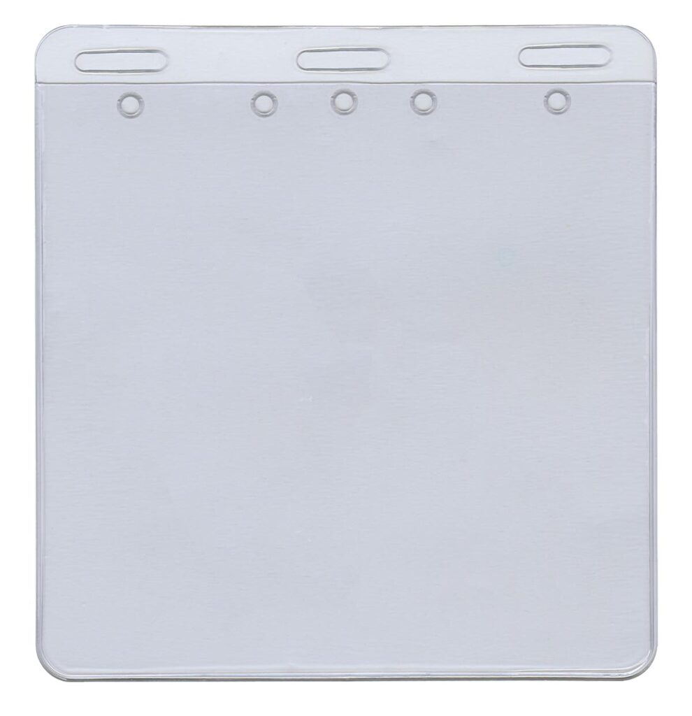 Classic Clear Badge Holders - Made in the USA by Kleertech®